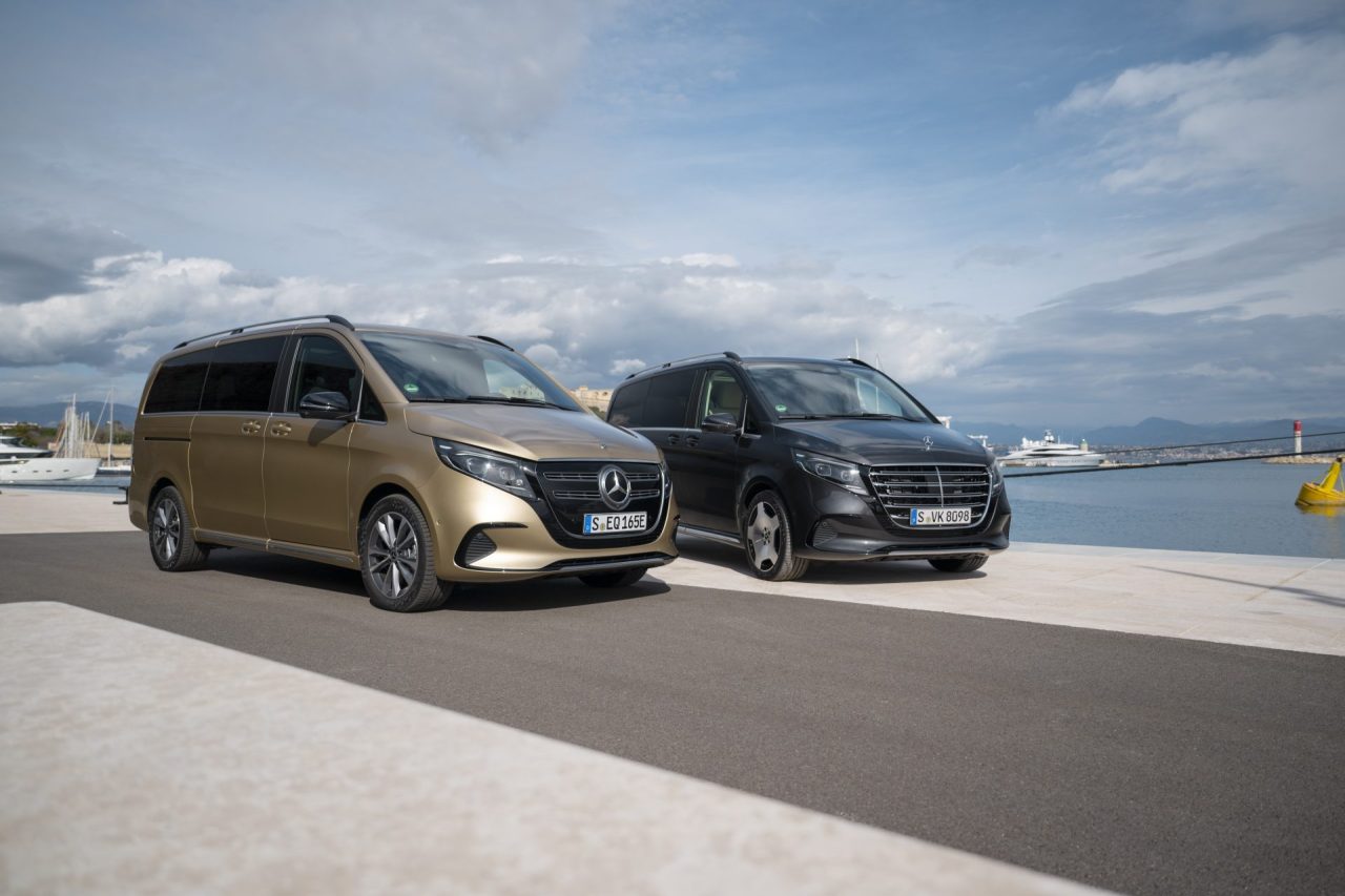 Guidiamo la nuova Mercedes Classe V ed EQV