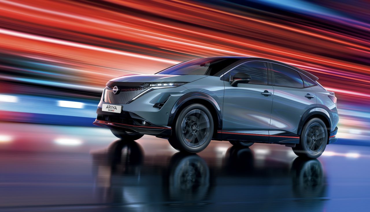 The Nissan Ariya Nismo is on its way to Europe