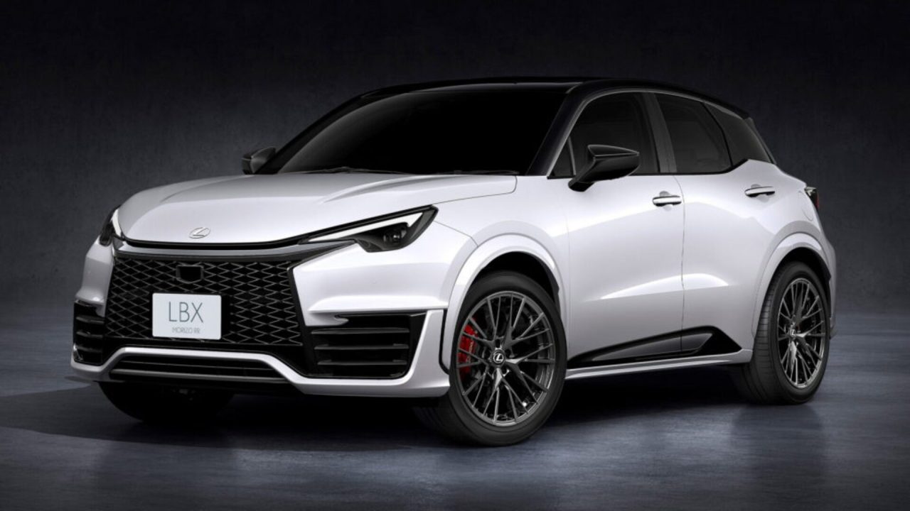 Lexus LBX Morizo RR: the SUV features the GR Yaris engine with manual transmission option