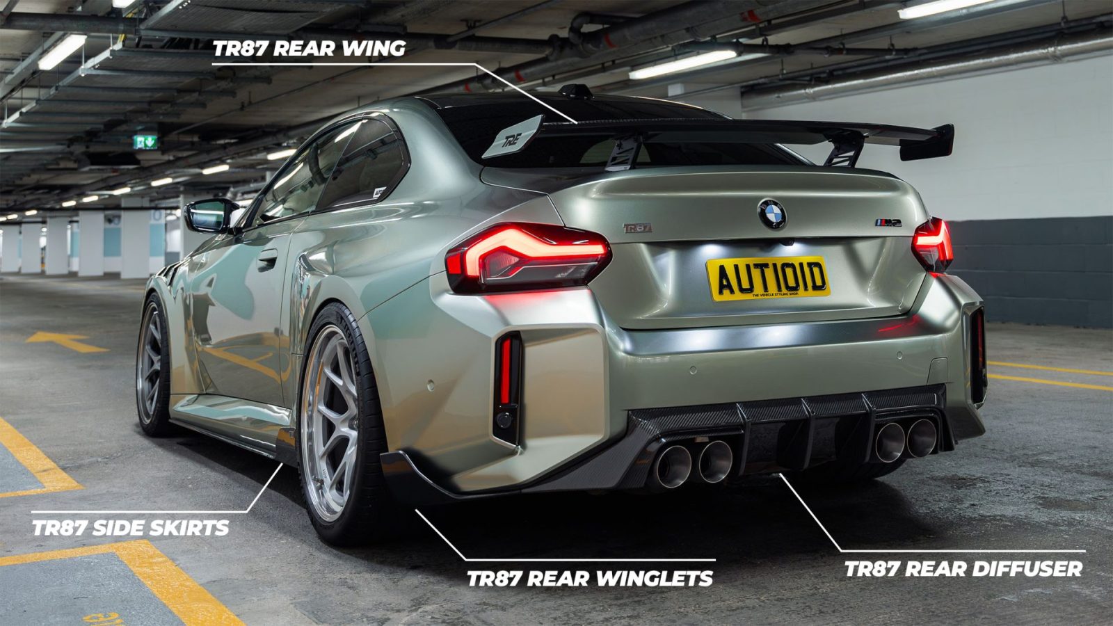 Autoid 为您带来 BMW M87 G2 的 TR87 套件