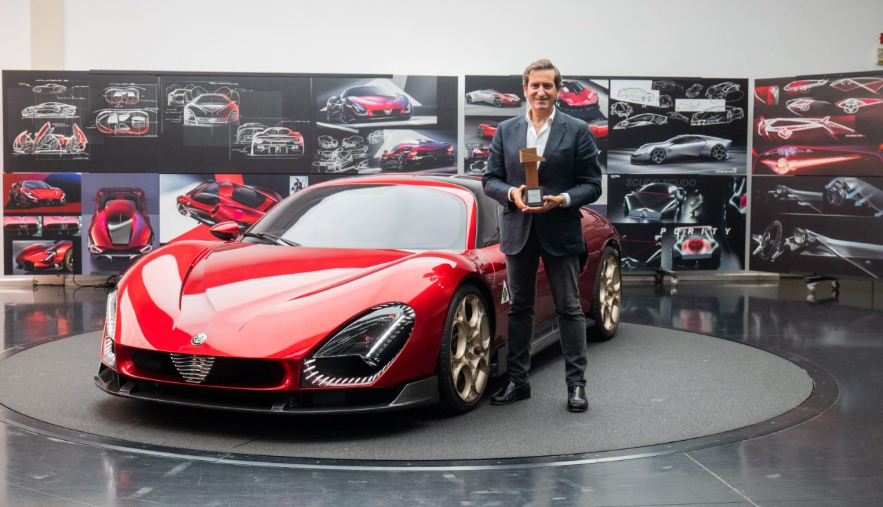 Alejandro Mesonero-Romanos, Design Director of Alfa Romeo, awarded with ...