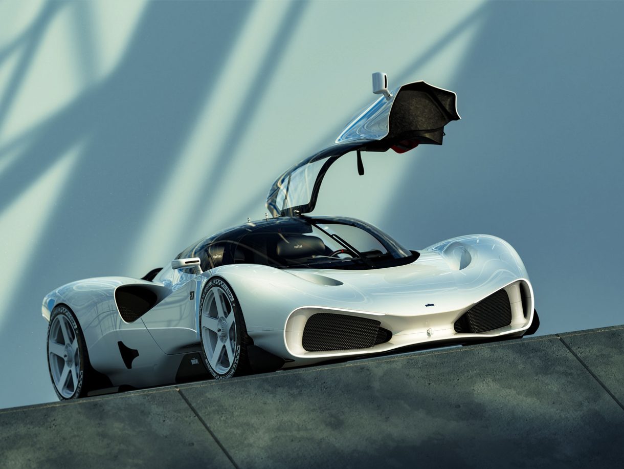 Nilu27 presents the Nilu, a new hypercar with more than 1.000 hp