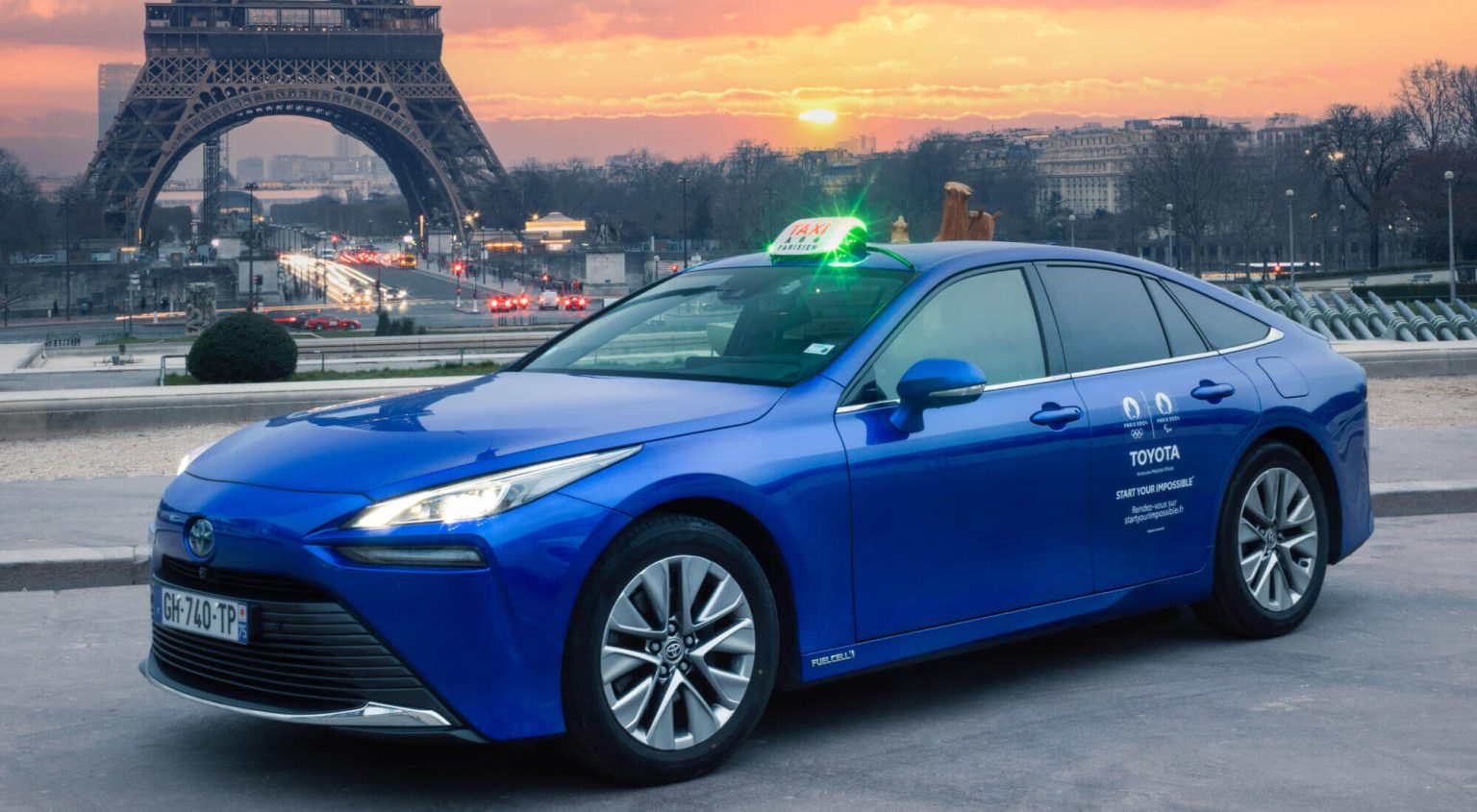 The cars of the Paris Olympic Games: Toyota is the chosen brand