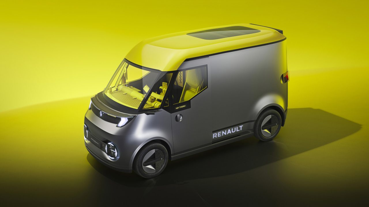 Renault Estafette Concept: the future of electric commercial vehicles