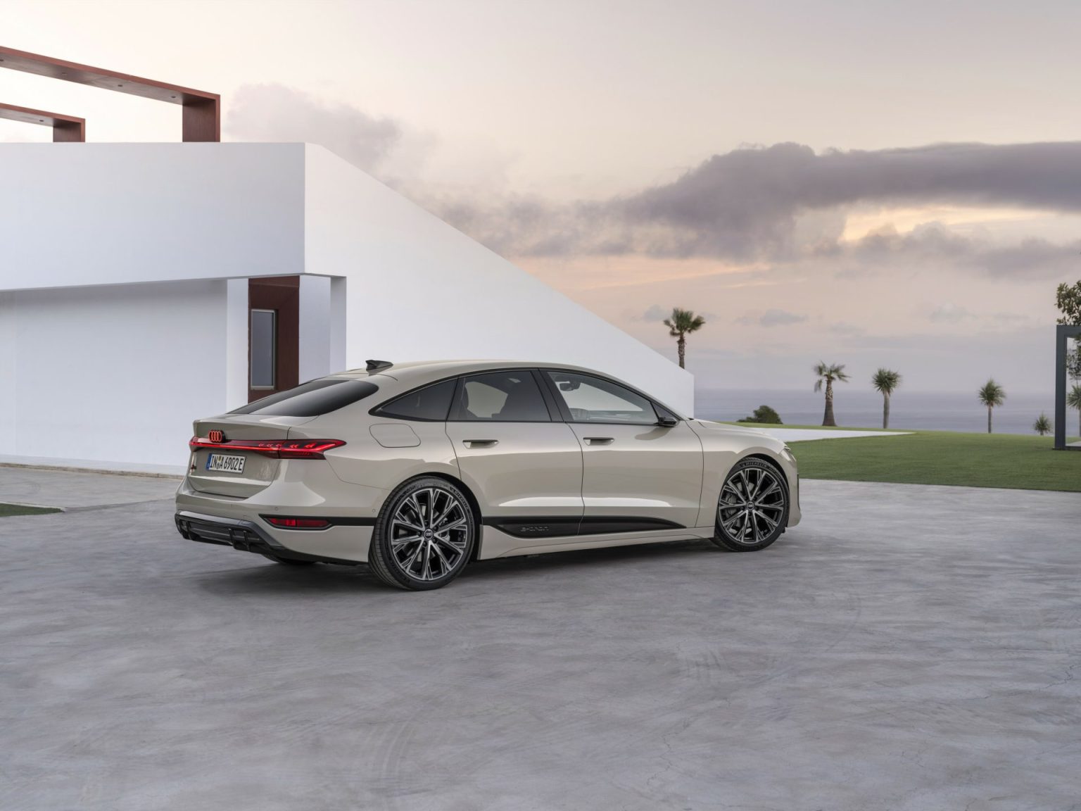 The new Audi A6 e-tron adds two new electric motors