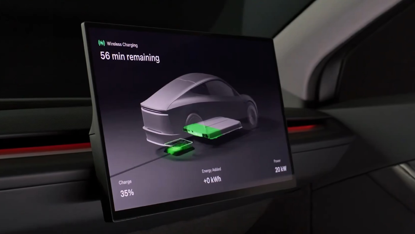 This is how wireless charging works on the Tesla Cybercab