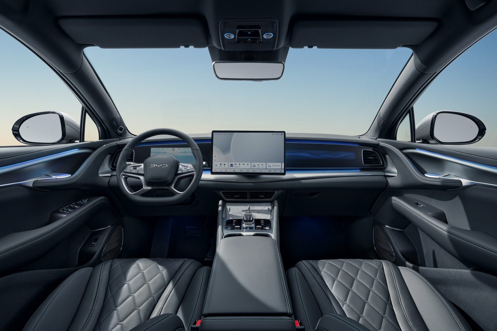 Nieuwe BYD Sealion 7: een coupé-SUV die rivaal is voor de Tesla Model Y