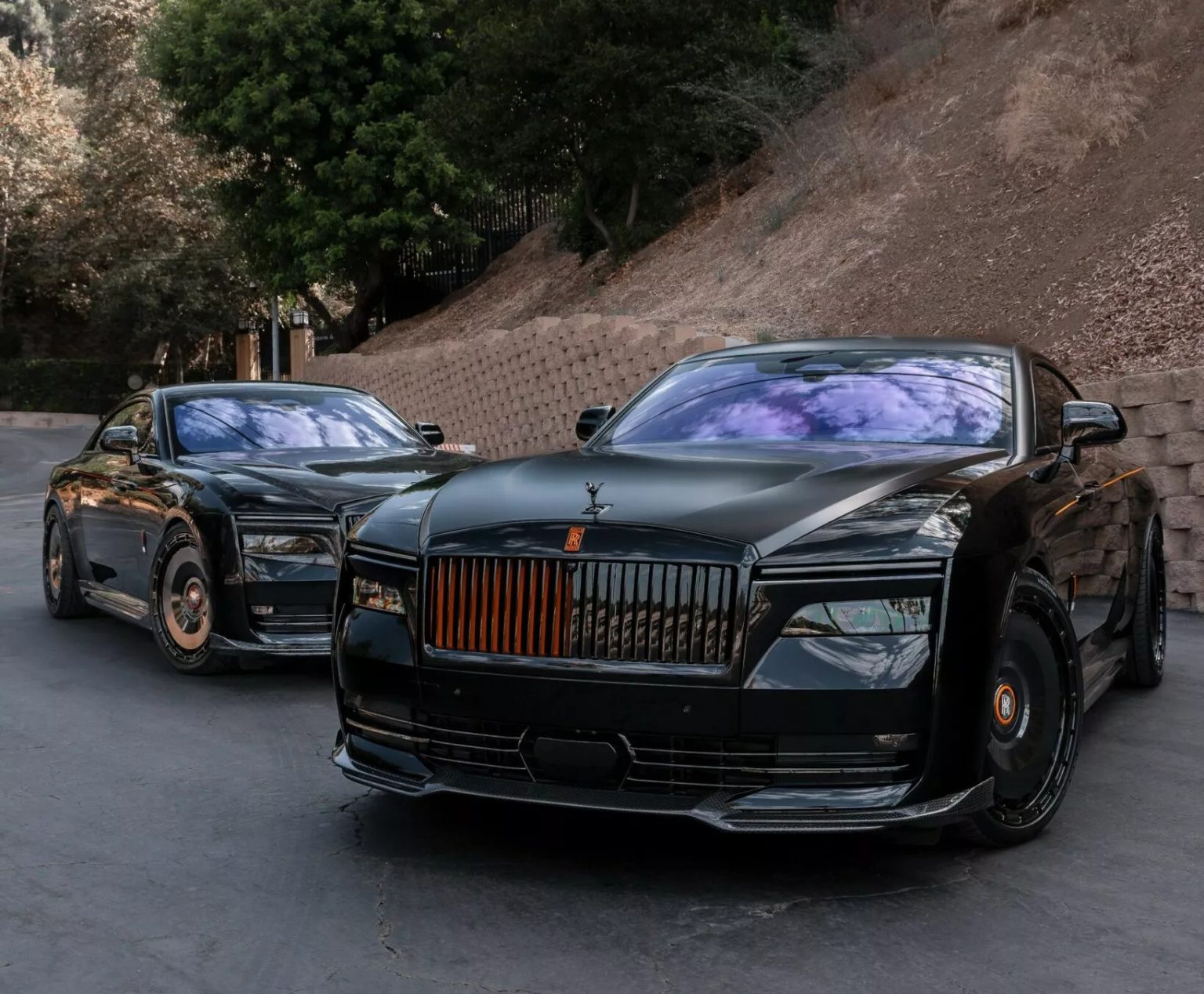 La Rolls Royce Specter EV est encore plus spectaculaire avec cette ...