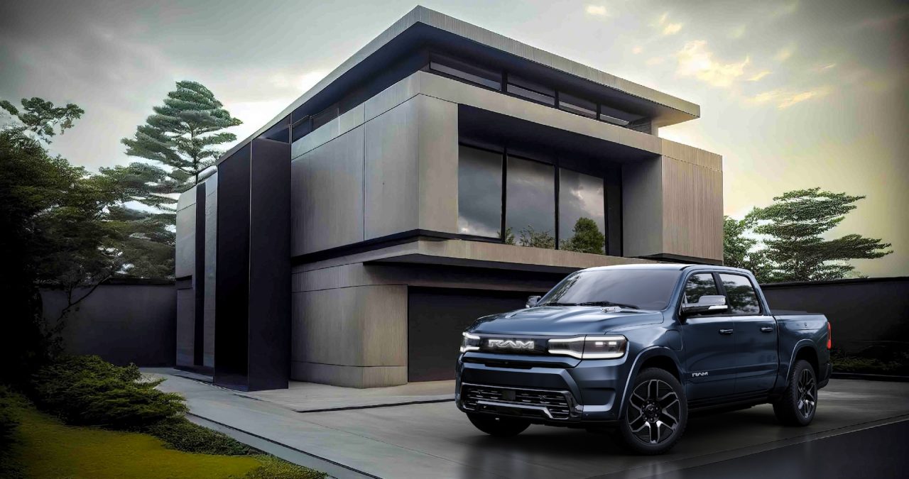 North American market launch of RAM 1500 REV electric pickup truck ...