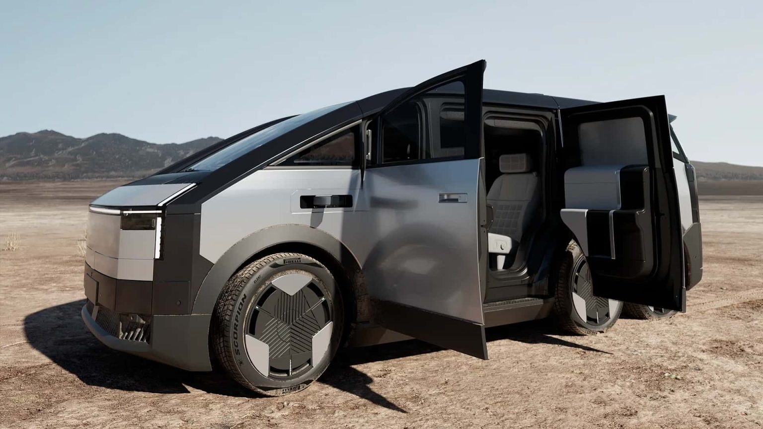 Xpeng will ring the bell at CES 2025 with a six-wheeled minivan capable ...