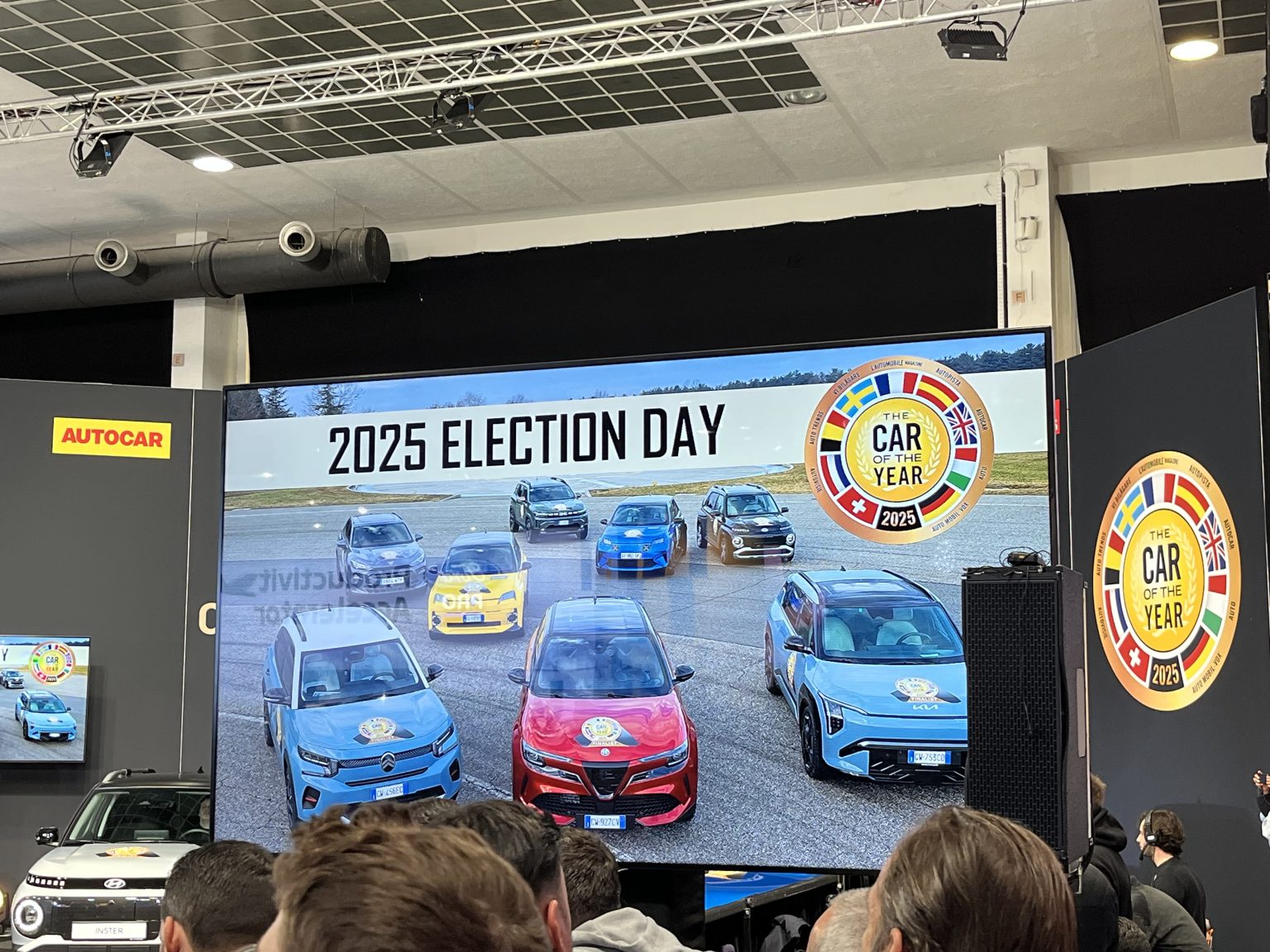 The Car Of The Year 2025 finalister under lupp