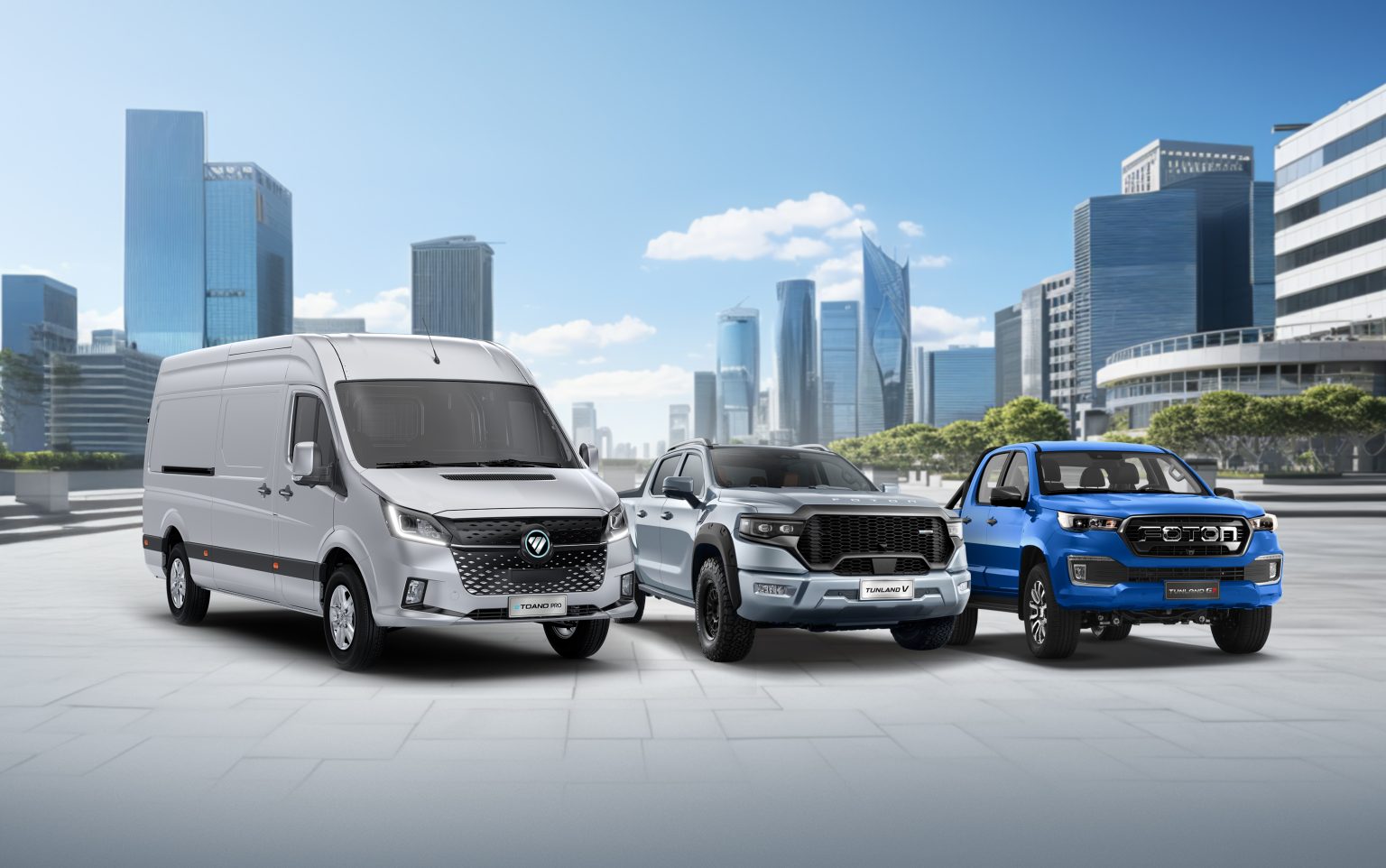 FOTON llega a España con una gama de tres modelos