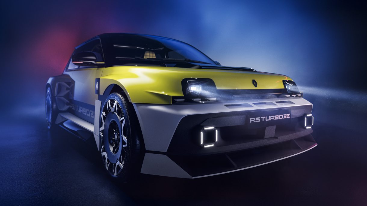 Renault presenta al eléctrico y espectacular 5 Turbo 3E