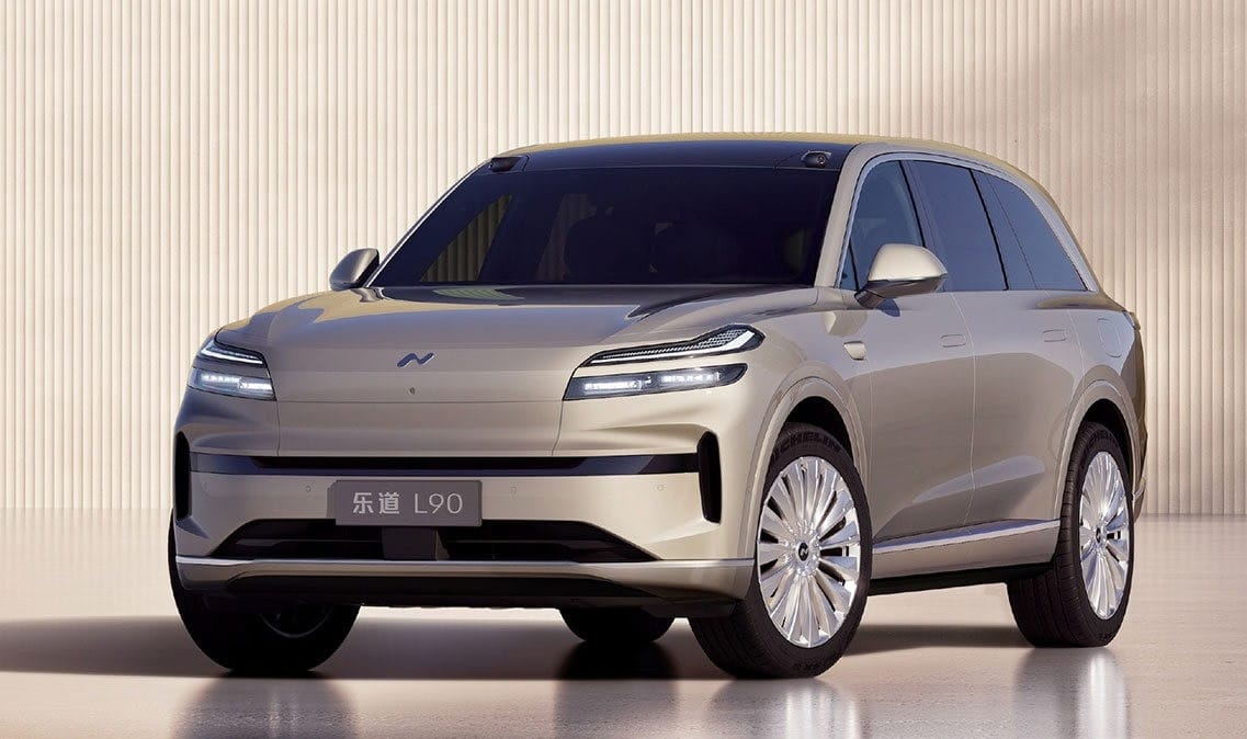 Der sechssitzige SUV Onvo L90 wird nächste Woche in Shanghai vorgestellt.