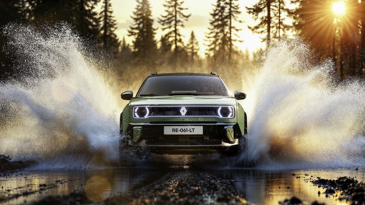 De nieuwe elektrische Renault 4 zal ook verkrijgbaar zijn in een ...