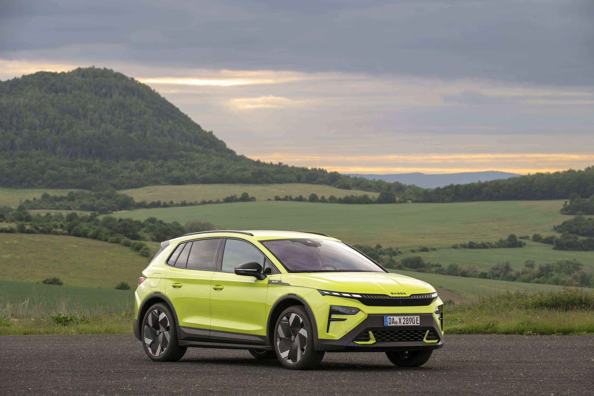 Škoda präsentiert den vollelektrischen Sportwagen Elroq RS