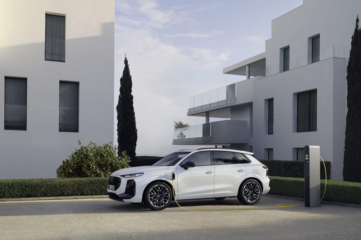 The interior of the Audi Q3 offers elegance and comfort with high ...