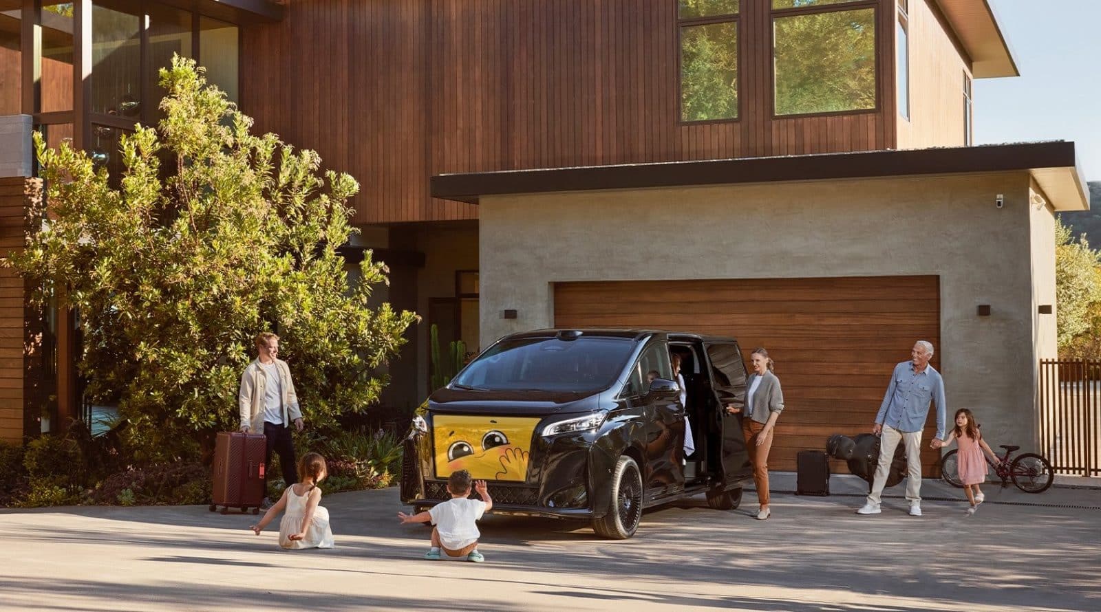 Faraday Future FX Super One: las pantallas llegan también a la parrilla frontal de los vehículos ...