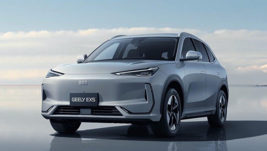 Geely inicia la comercialización del SUV EX5 en Europa