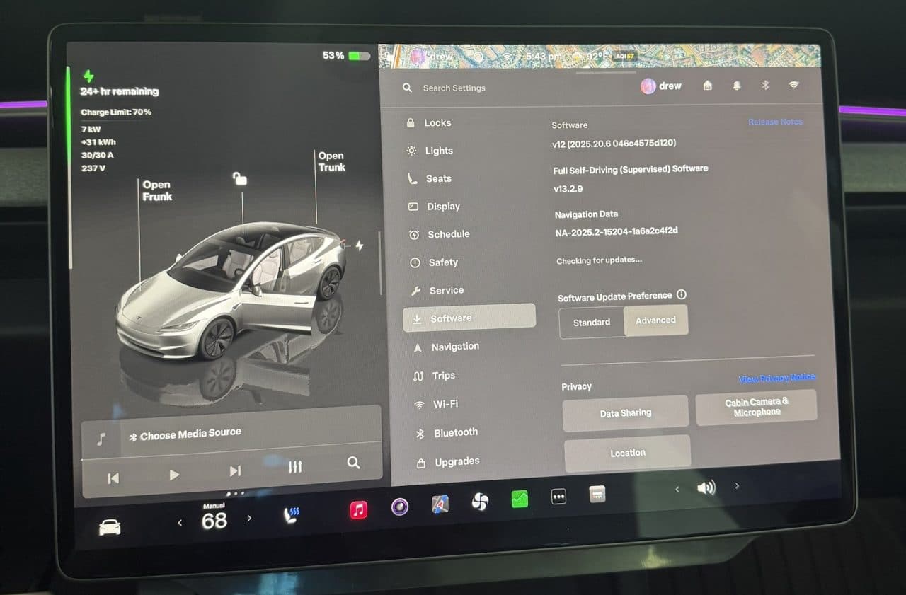All Tesla vehicles come standard with the Grok voice assistant.