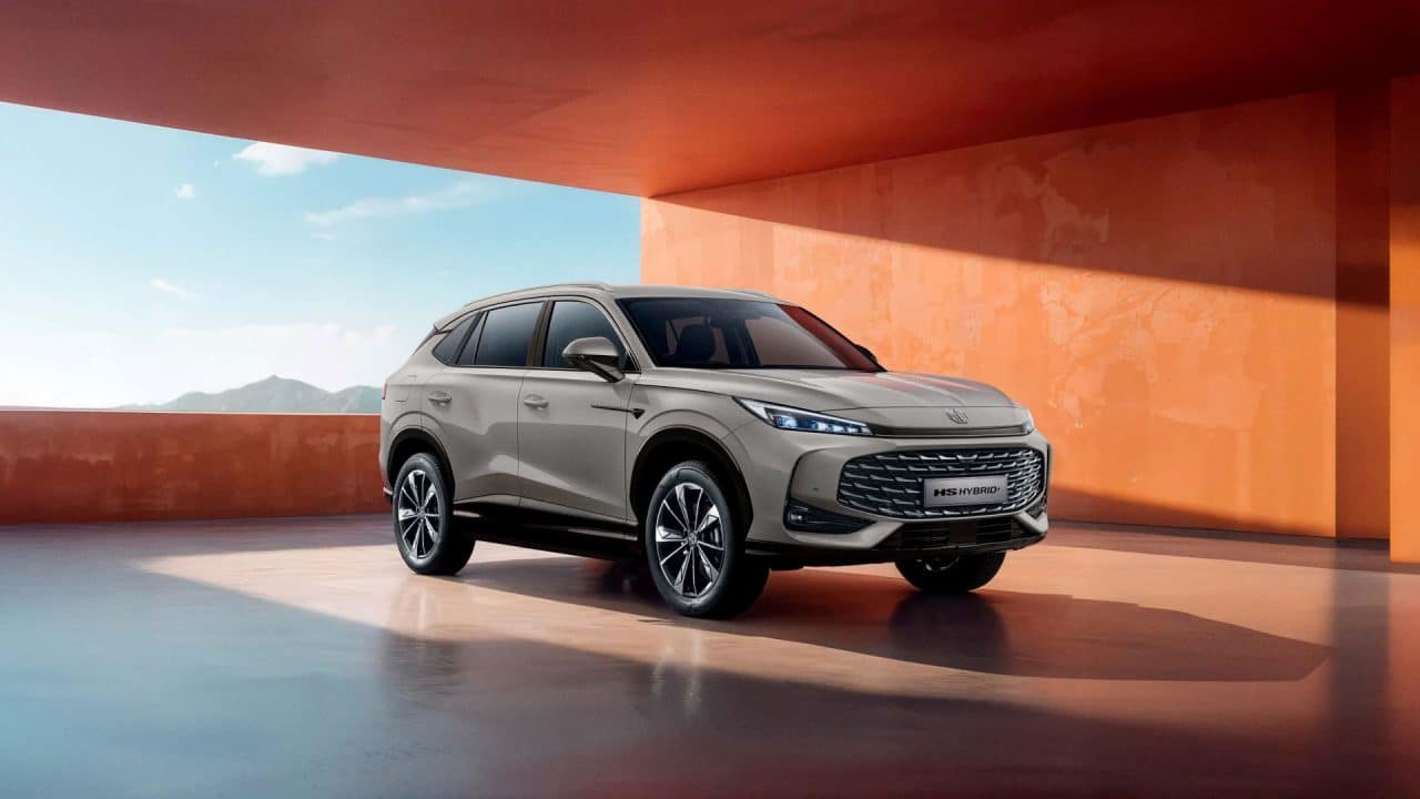 Az MG HS Hybrid+ lesz a márka új hibrid hajtásláncú autója.