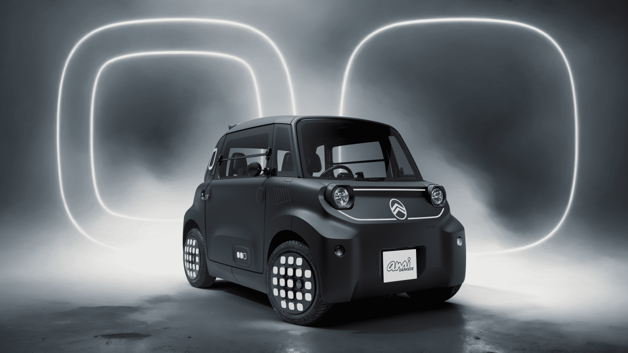 Citroën bringt die dunkle Sonderedition Ami Dark Side auf den Markt.
