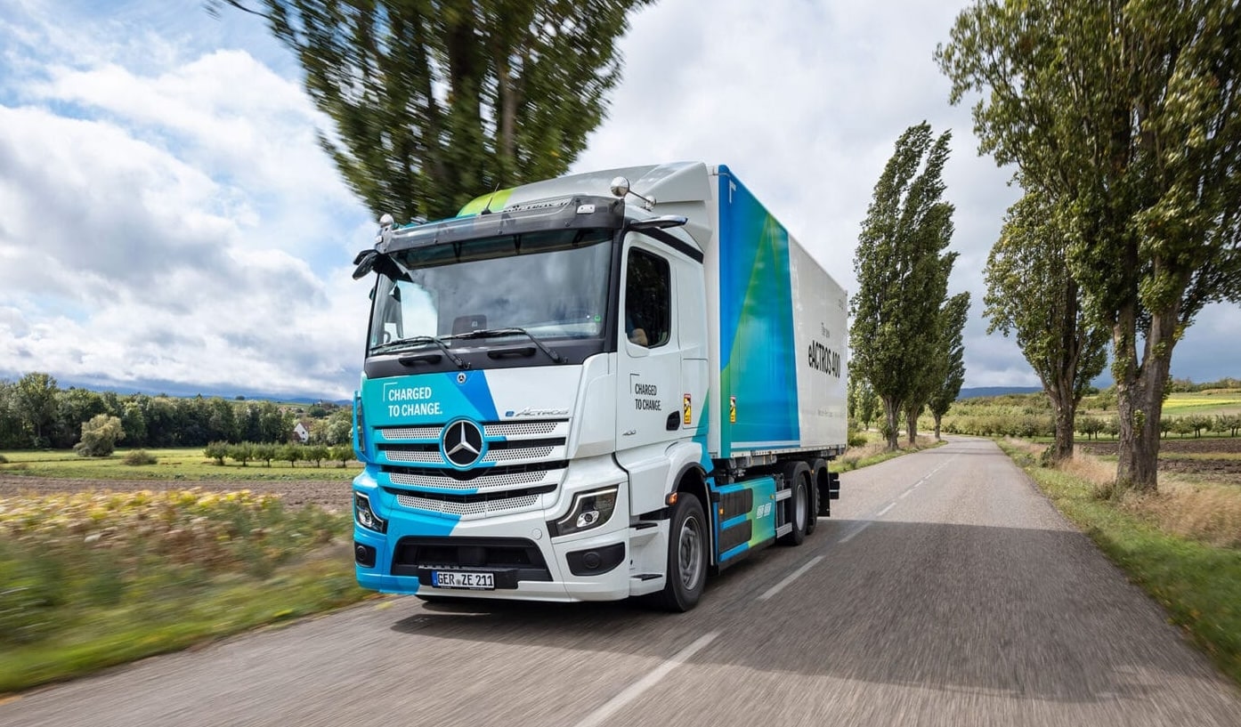 Mercedes-Benz añade el nuevo eActros 400 a su gama de camiones eléctricos