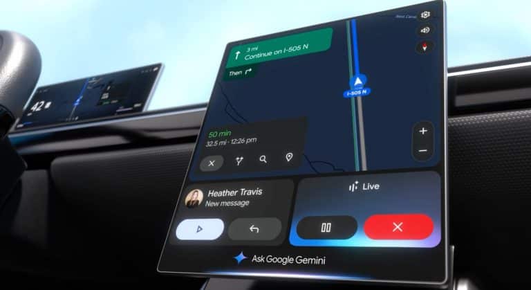 Gemini llega a Android Auto para relevar al viejo Google Assistant