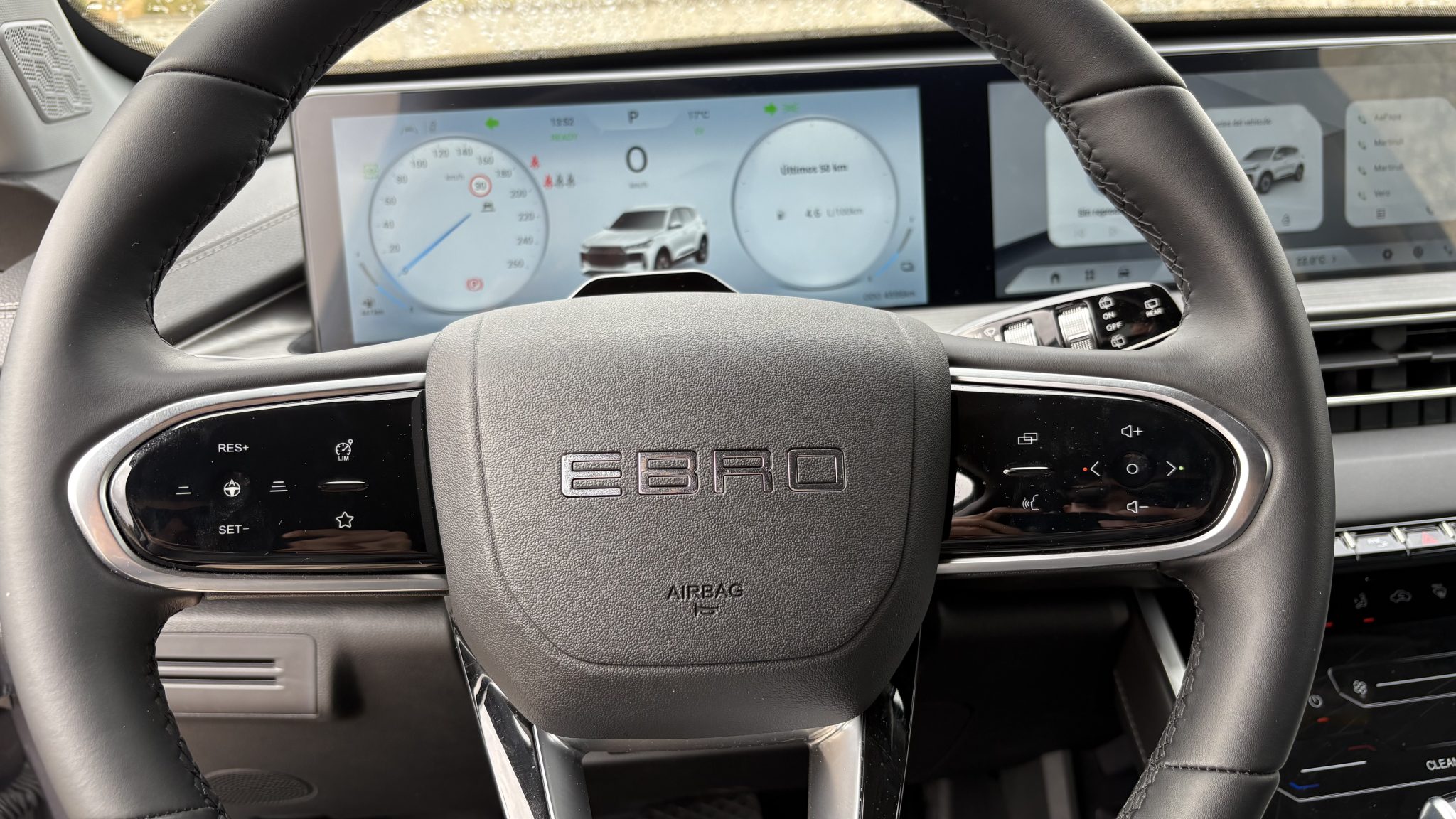 Test drive EBRO S400: a surprisingly solid, hybrid, affordable SUV with ...