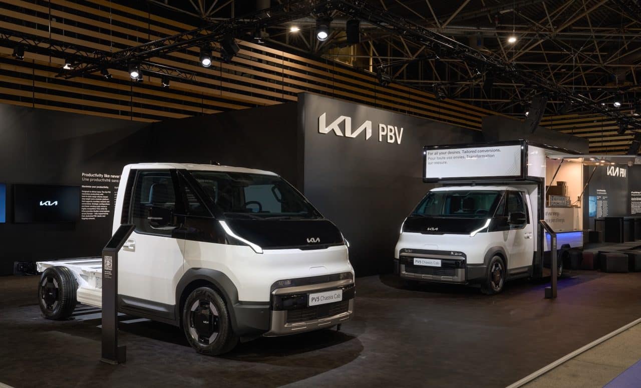 O KIA PV5 também estará disponível na configuração chassi-cabine.