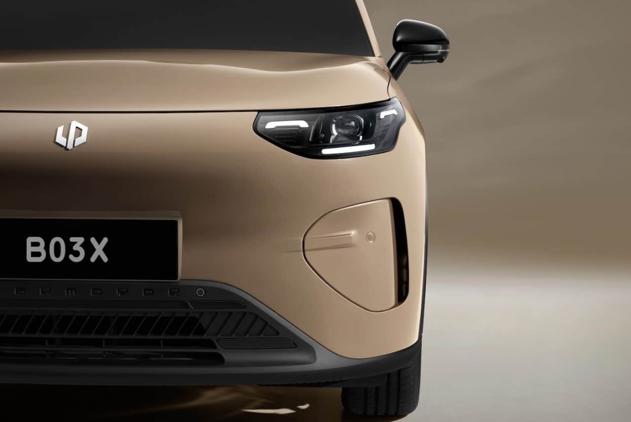 The Leapmotor A10 makes its European debut under the designation B03X