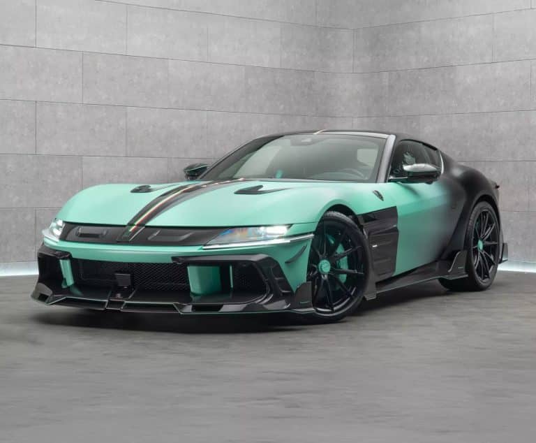 Cette Ferrari 12 cylindres passe entre les mains de Mansory et atteint ...