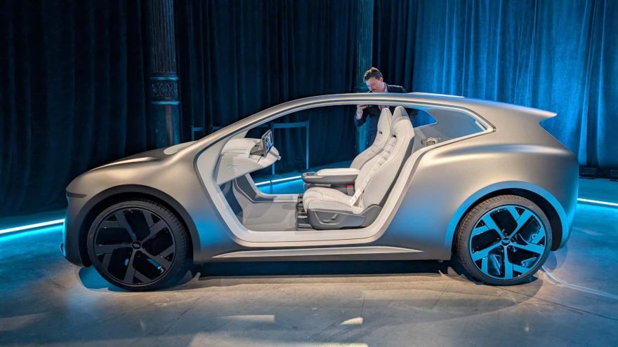 Lucid Motors unveils the first prototype of its Lunar robotaxi