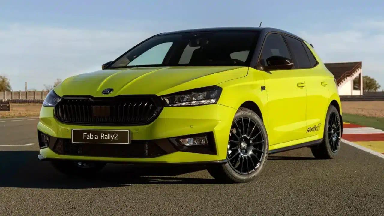 El Skoda Fabia Rally2 ofrece una versión especial para sus compradores ...